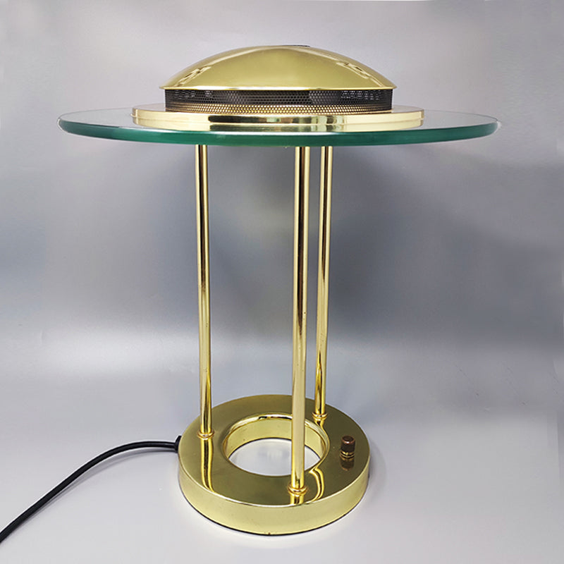 1980s Gorgeous Robert Sonneman "Saturn" Table Lamp for Gerorge Kovacs